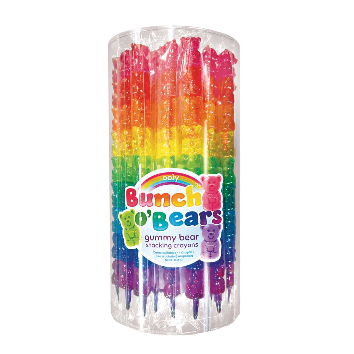 Bunch O' Bears Gummy Bear Stacking Crayons – Freda & Bert