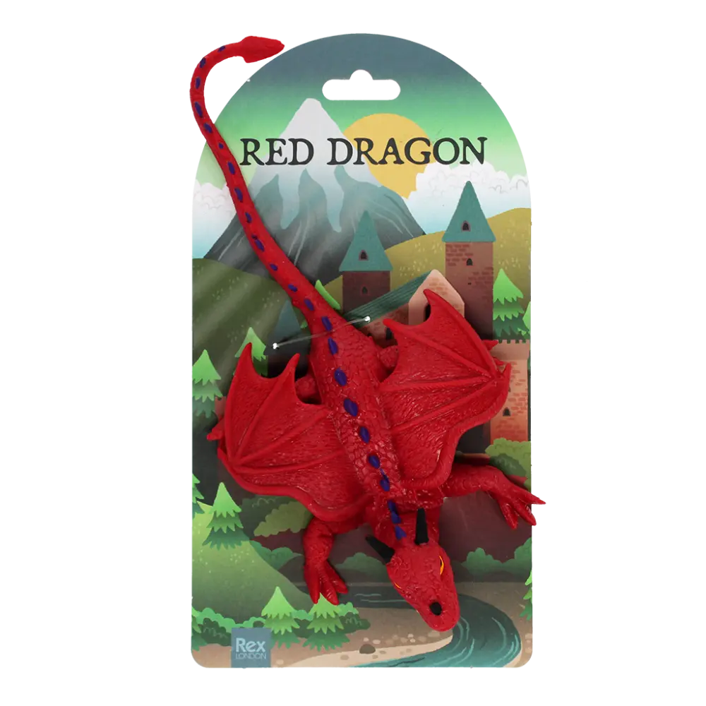 Squishy Red Dragon – Freda & Bert