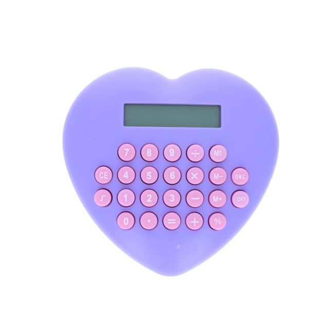 Purple Heart Calculator – Freda & Bert - Gift Shop Cambridge