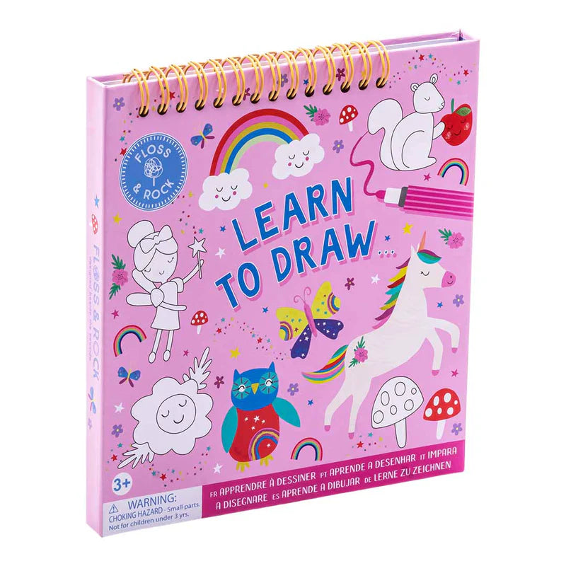 Rainbow Fairy Learn To Draw Pad – Freda & Bert
