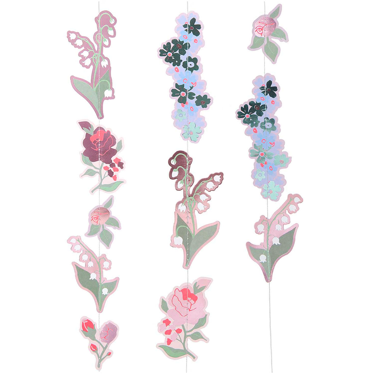 Forget Me Not Sewn Garland – Freda & Bert