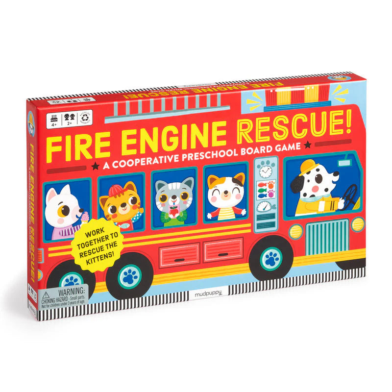 Fire Engine Rescue! Board Game – Freda & Bert