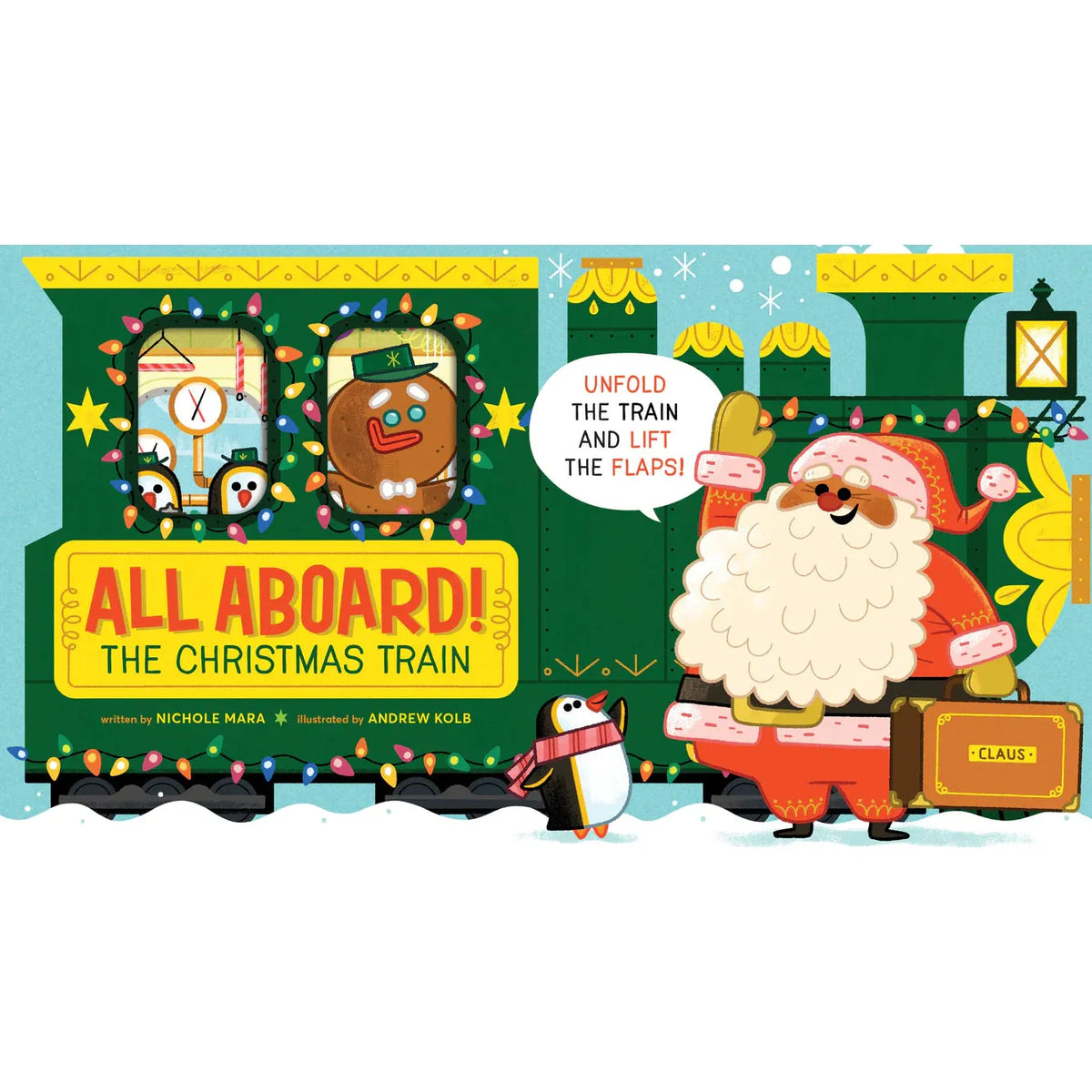 All Aboard! The Christmas Train Book – Freda & Bert - Gift Shop Cambridge