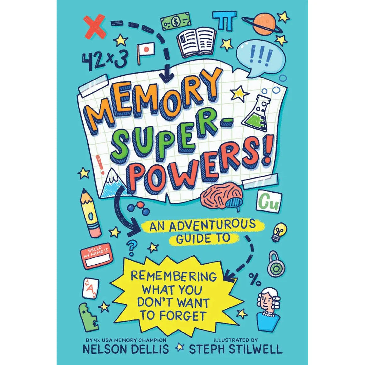 Memory Superpowers! Book – Freda & Bert - Gift Shop Cambridge