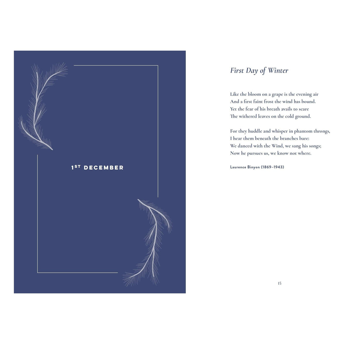 A Nature Poem For Every Winter Evening – Freda & Bert - Gift Shop Cambridge