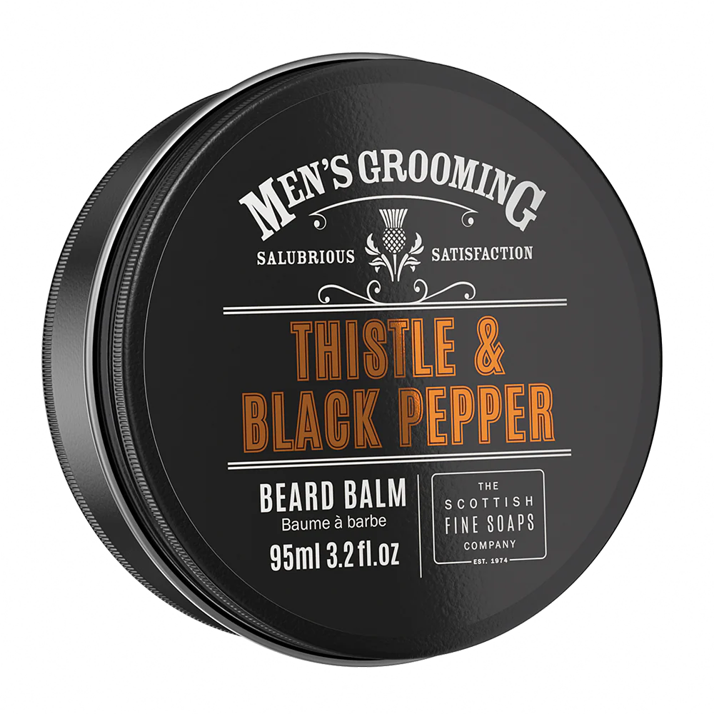 Thistle & Black Pepper Beard Balm – Freda & Bert
