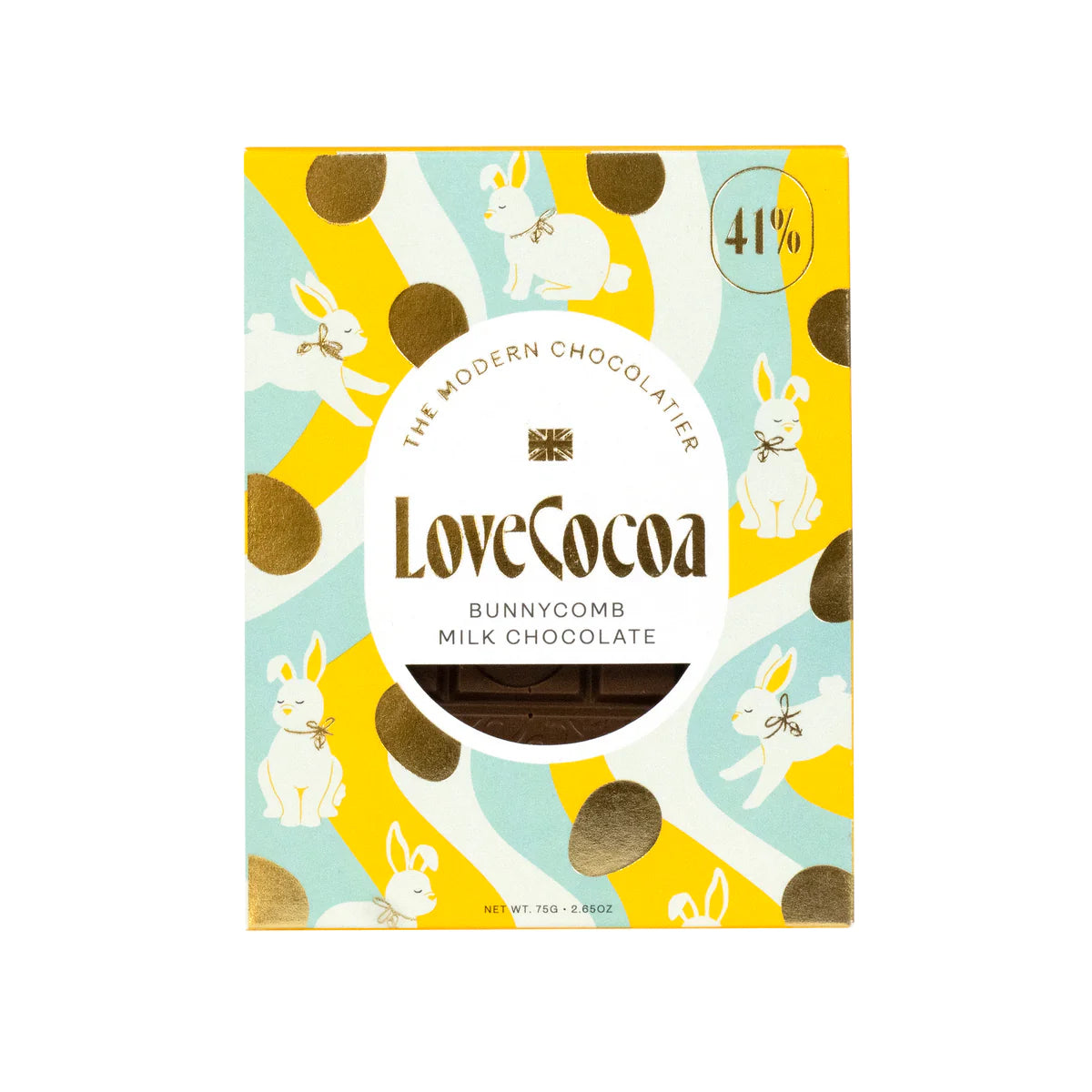 Bunny Honeycomb Milk Chocolate – Freda & Bert