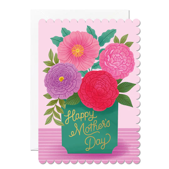 Happy Mother's Day Vase Card – Freda & Bert