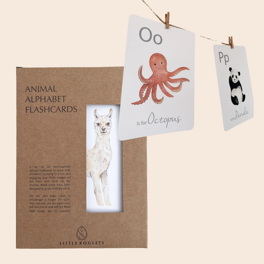 Animal Alphabet Flashcards – Freda & Bert
