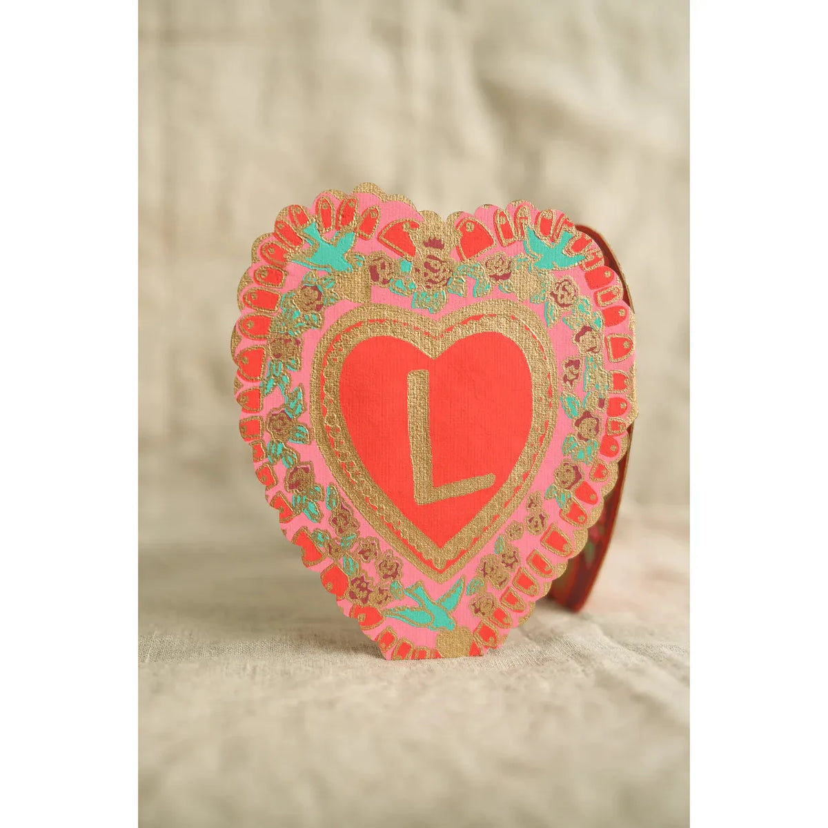 Large Love Concertina Heart Card – Freda & Bert