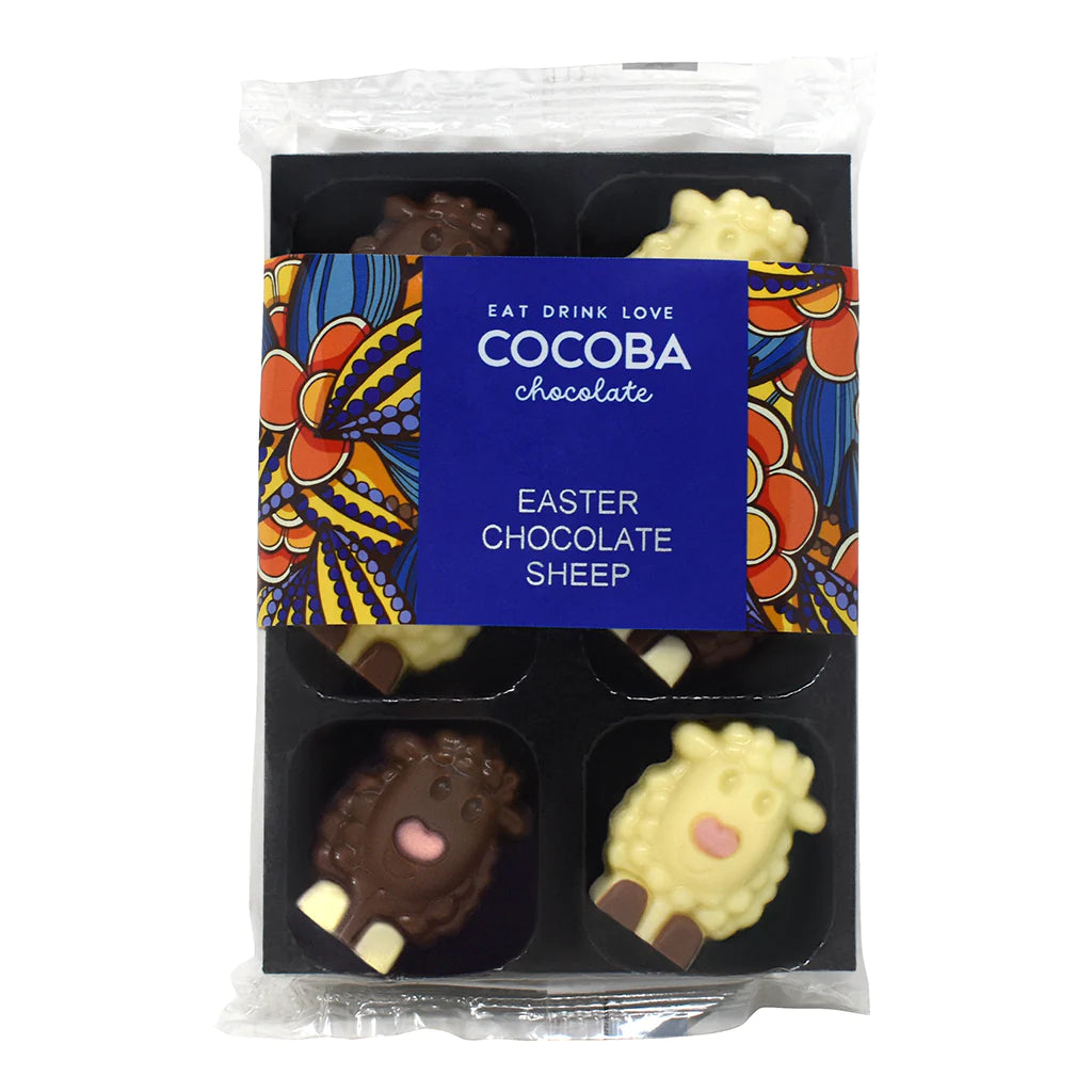 Easter Chocolate Sheep Truffles – Freda & Bert