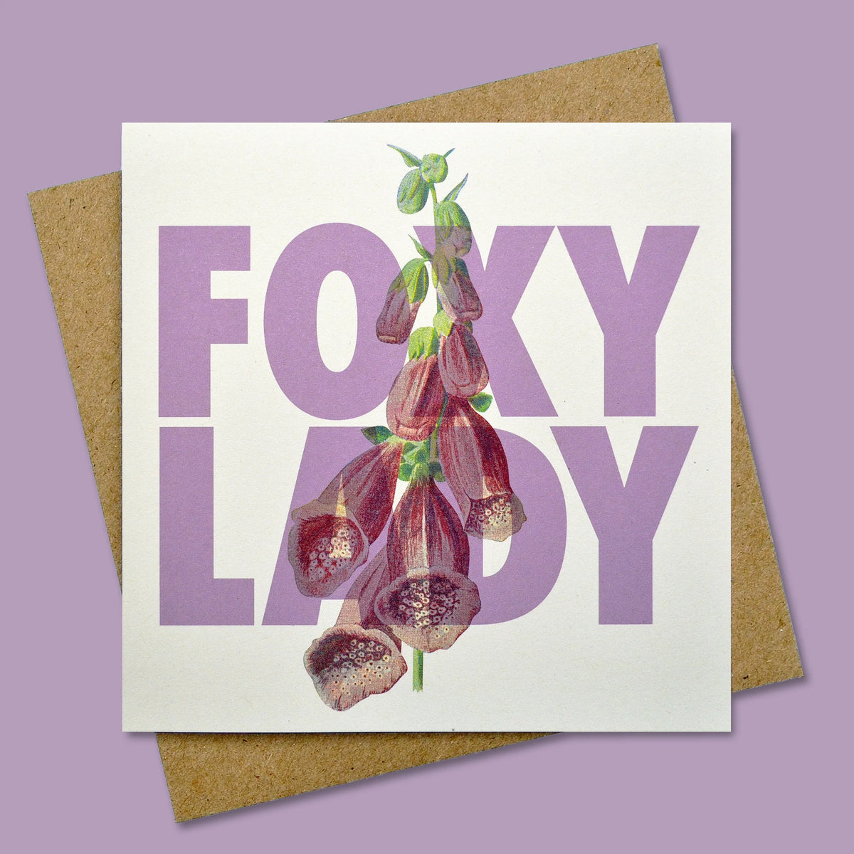 Foxy Lady Card – Freda & Bert