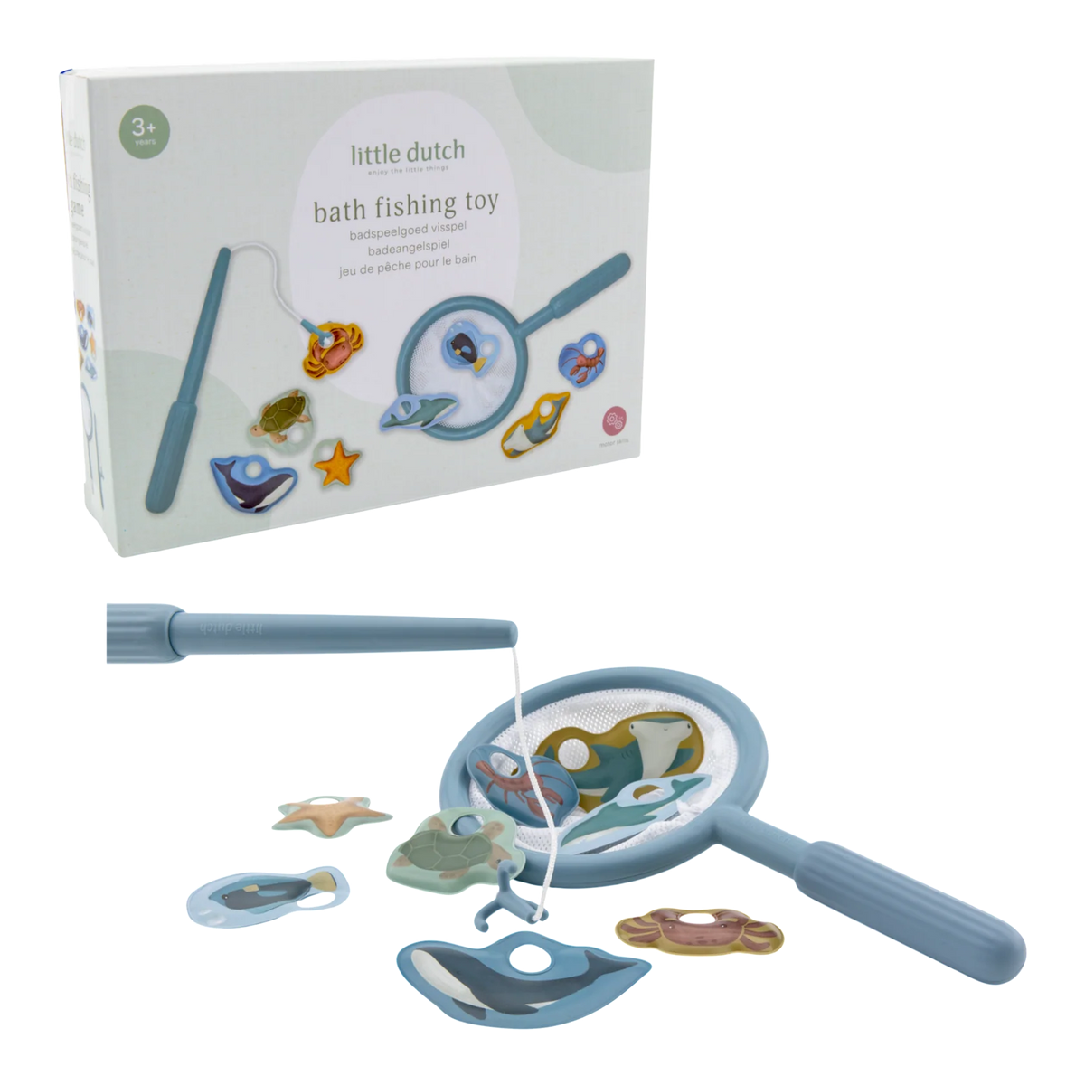 Blue Fishing Game – Freda & Bert