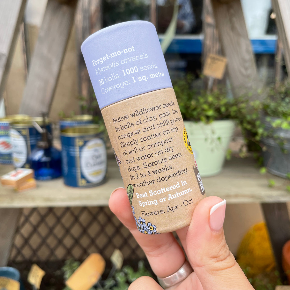 Forget-Me-Not Seed Balls – Freda & Bert - Gift Shop Cambridge