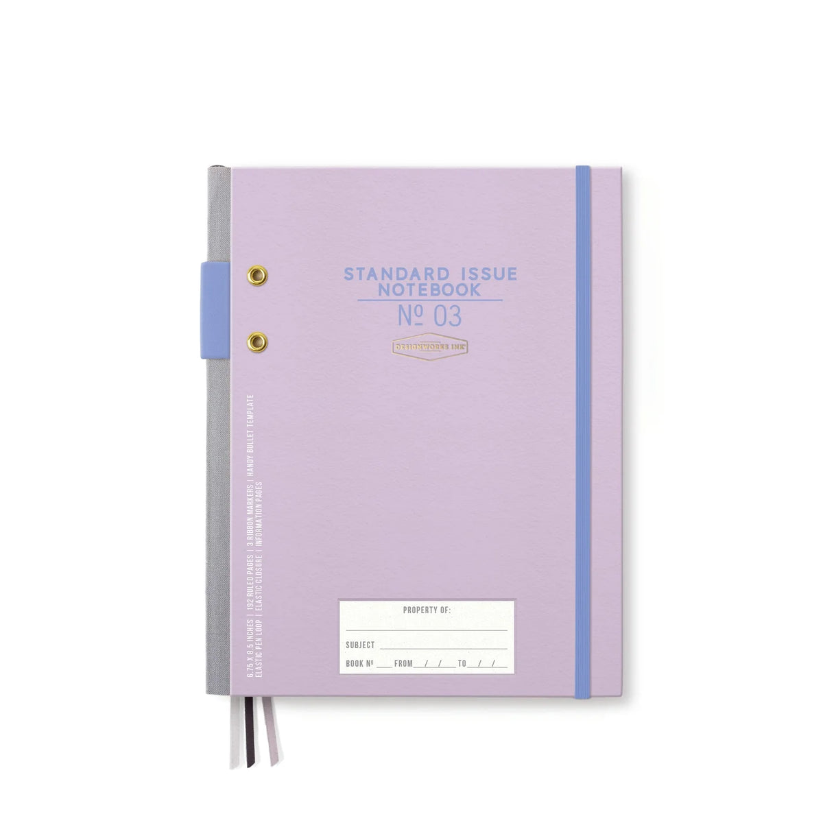 Standard Issue Planner Notebook - Lavender & Periwinkle – Freda & Bert