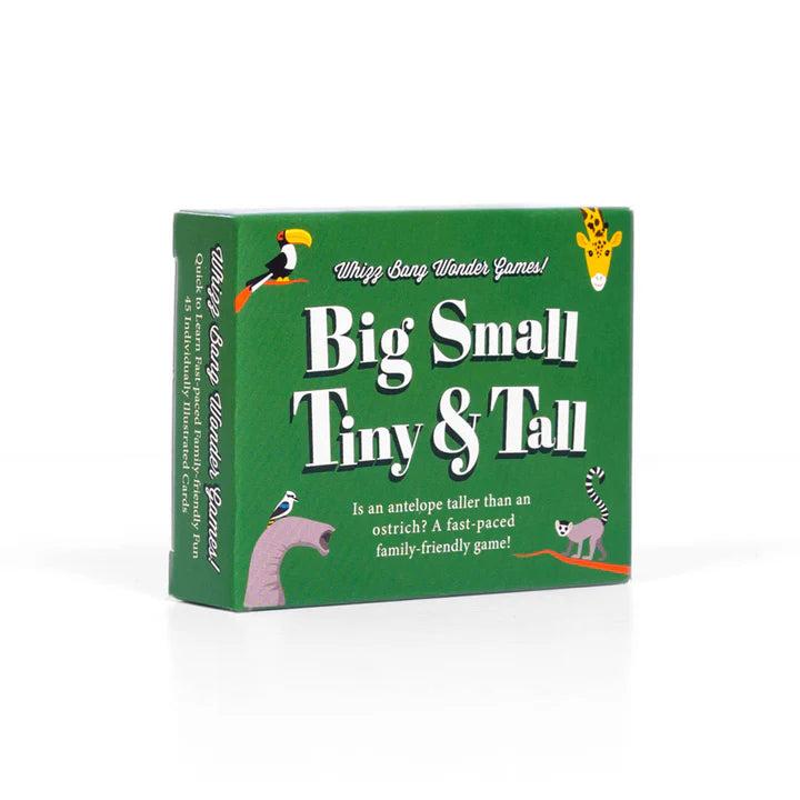 Big Small Tiny Tall Card Game – Freda & Bert