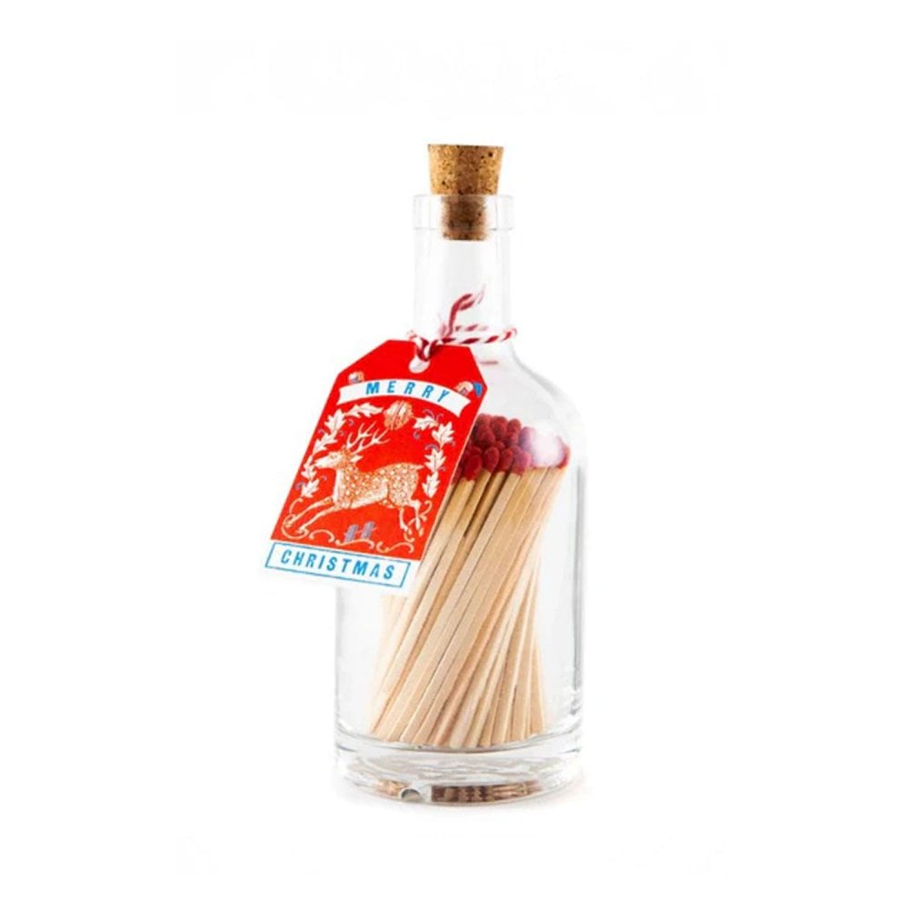 Red Stag Christmas Bottle Matches – Freda & Bert - Gift Shop Cambridge