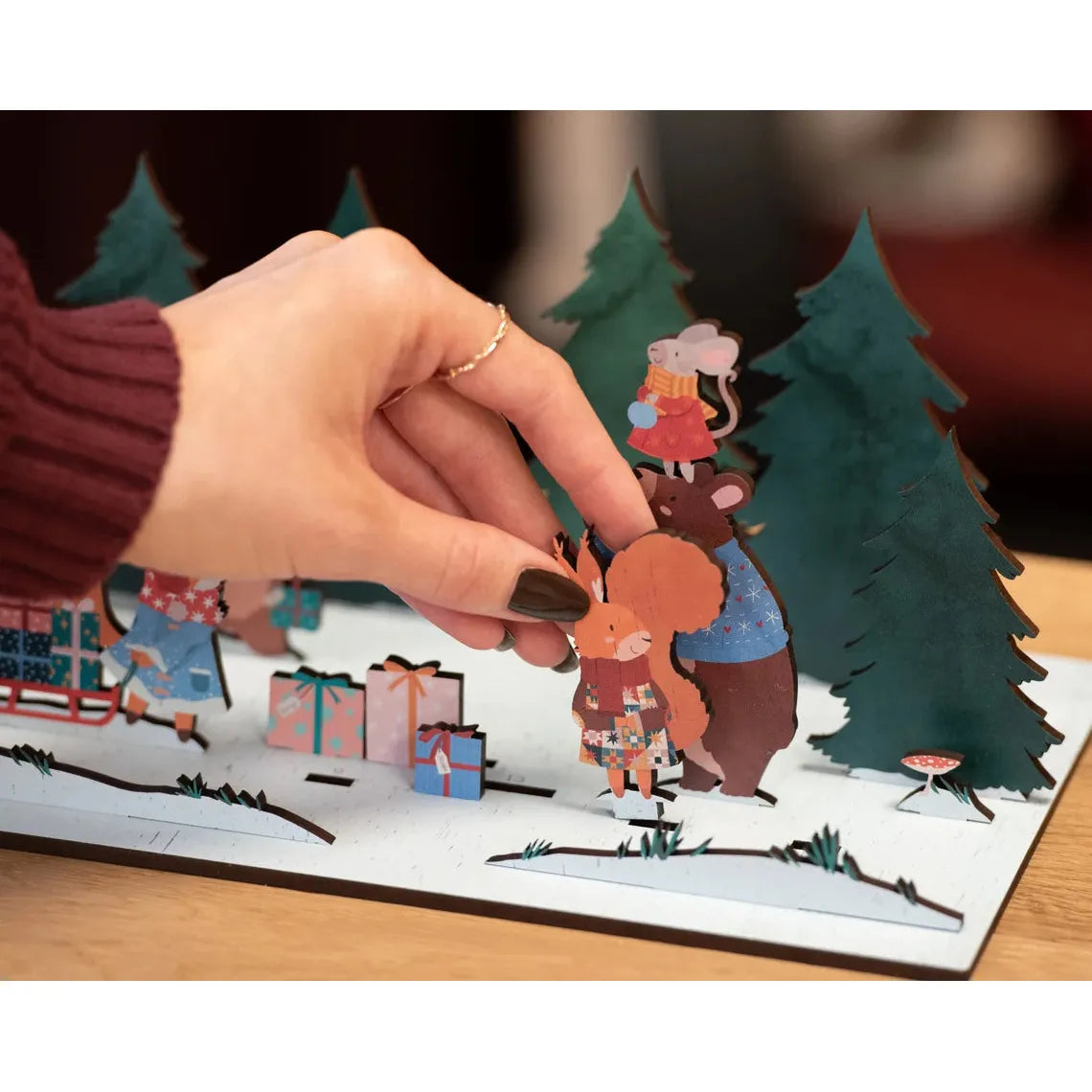 Woodland Pop Out Advent Calendar – Freda & Bert - Gift Shop Cambridge