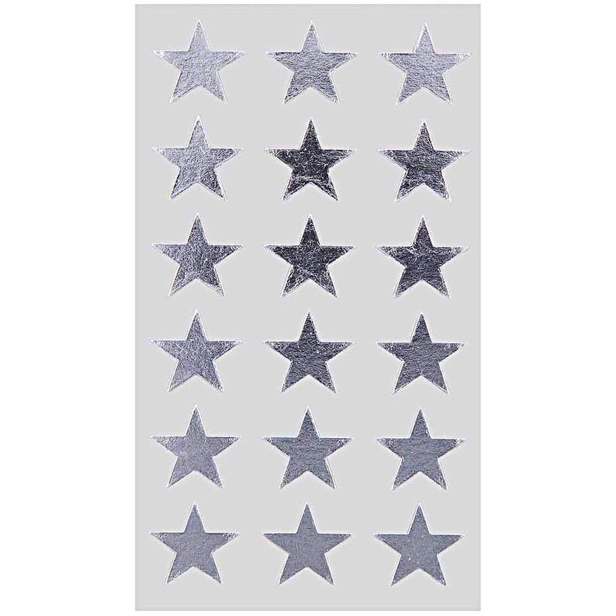 Large Silver Star Stickers – Freda & Bert