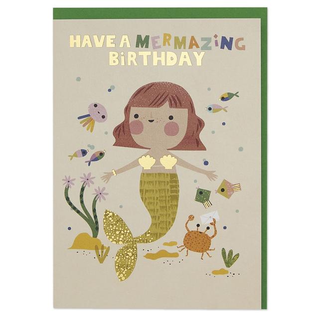Mermazing Birthday Card – Freda & Bert