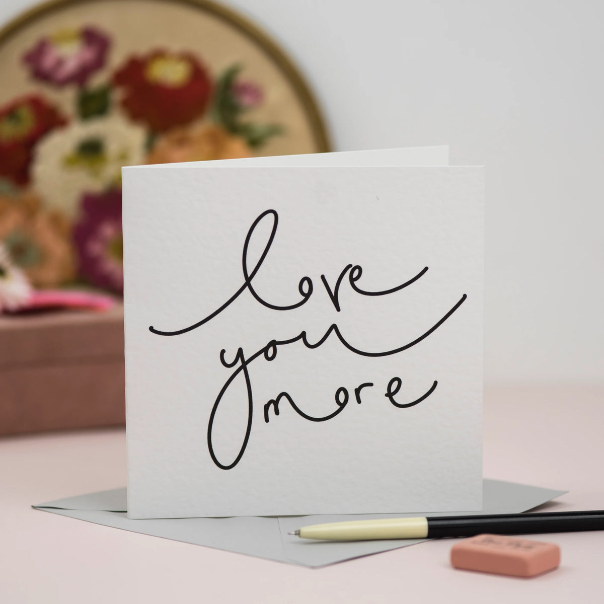 Love You More Card – Freda & Bert