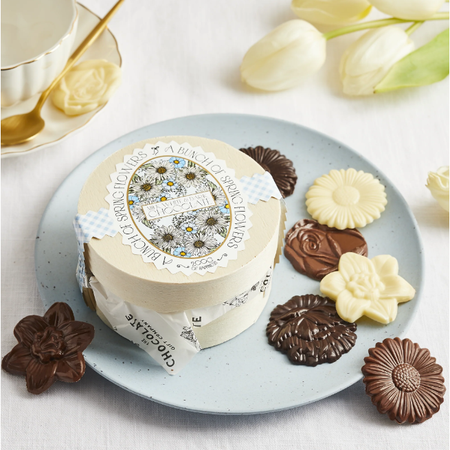 Spring Chocolate Flowers – Freda & Bert
