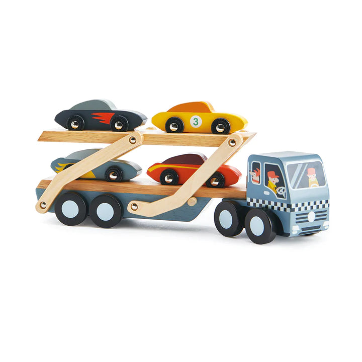 Wooden Car Transporter – Freda & Bert