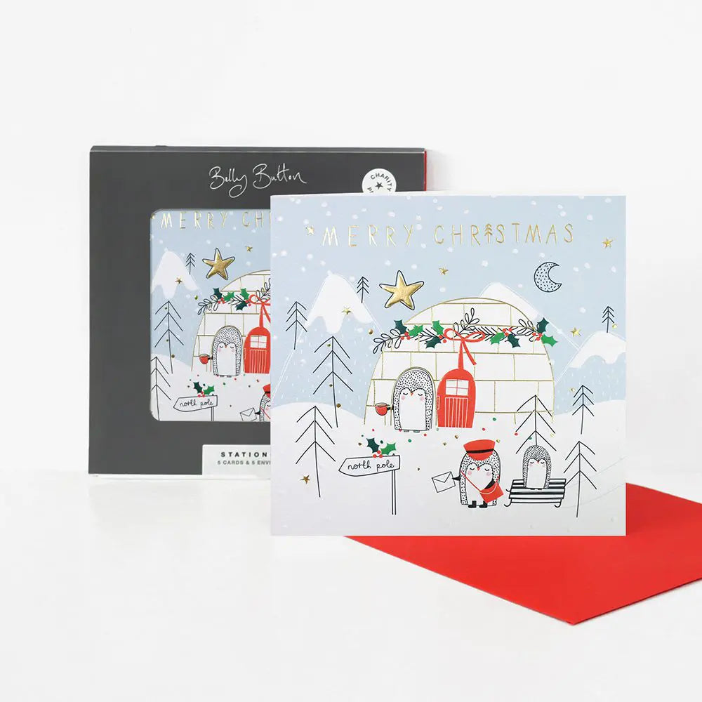 Igloo Charity Christmas Cards Pack of 5 – Freda & Bert