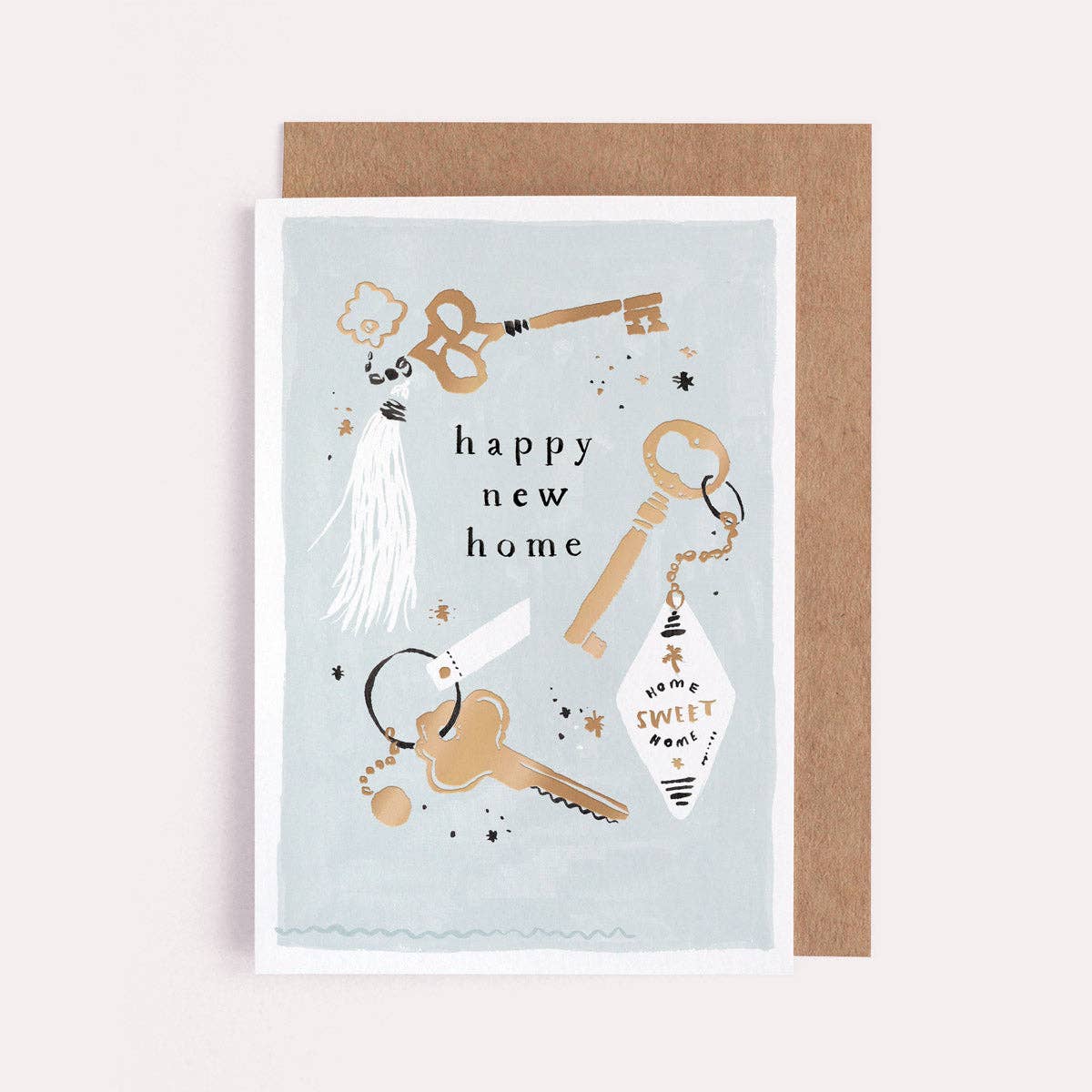 Keys New Home Card – Freda & Bert